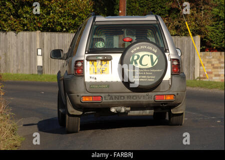 2000 Land Rover Freelander 4x4 car driving around a corner in the ...