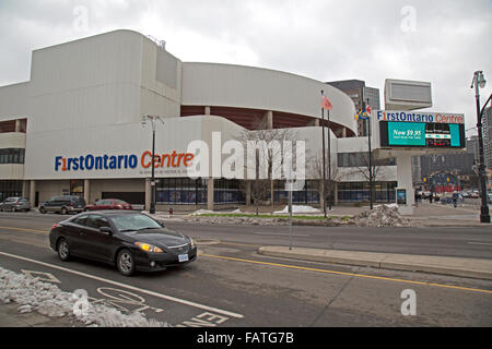 The First Ontario Centre in Hamilton, Ontario, Canada. A sports and ...