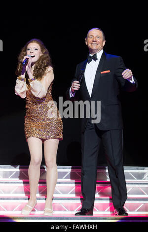 Stephen Triffitt as Frank Sinatra Stock Photo - Alamy