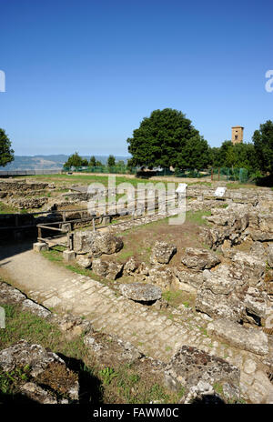 Volterra: The Etruscan Acropolis Archaeological Site Stock Photo - Alamy
