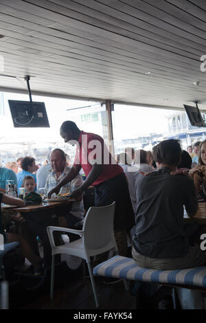 Quay Four Restaurant at Waterfront in Cape Town - South Africa Stock ...