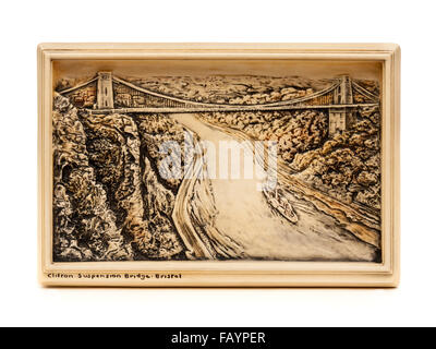 Antique "Ivorex" wall plaque by Arthur Osborne of the Clifton ...