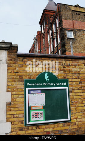 Fossdene Primary School in Charlton South East London UK Stock Photo ...