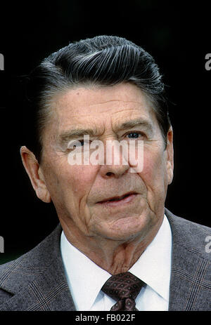 Washington, DC. , USA, 1984 President Ronald Reagan portraits Credit ...