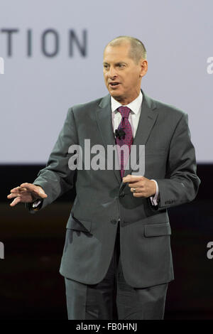 LAS VEGAS, Nevada - Gary Shapiro speaking at the Panasonic Keynote ...