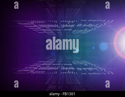 Modern display of data source code Stock Photo - Alamy