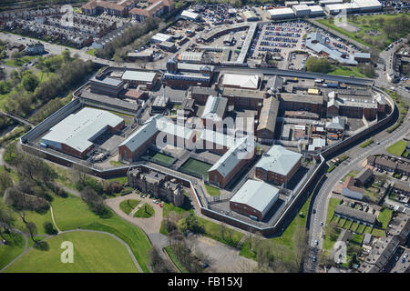 aerial view of HMP Wymott Stock Photo: 246283936 - Alamy
