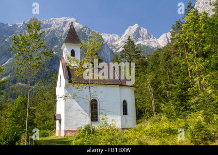 Dietl Chapel, Hinterstoder, Totes Gebirge, Upper Austria, Austria Stock ...