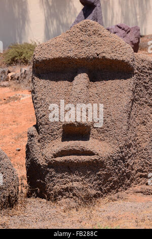 Classic Moai Mask Stock Photo - Alamy
