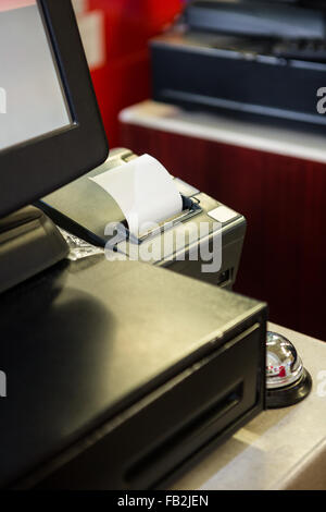 printing of the receipt Stock Photo - Alamy