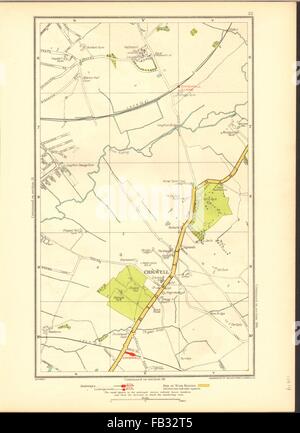 ESSEX. Chigwell, Loughton, Debden, Patch Park, River Roding, 1933 ...