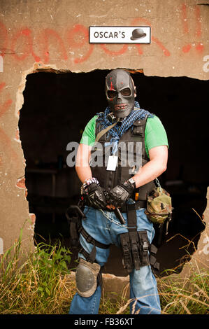 Post apocalyptic skull Stock Photo - Alamy