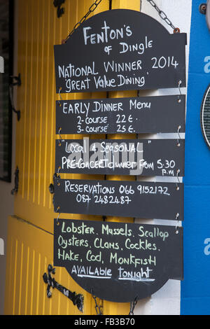 Fentons Restaurant, Dingle Stock Photo - Alamy