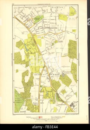 BROMLEY COMMON. Keston, Keston Mark, Locksbottom,Southborough,Bromley ...