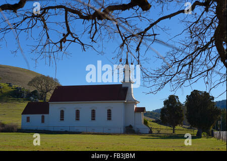 Old St. Mary's Church, Nicasio CA Stock Photo - Alamy