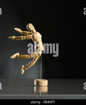 Human wood manikin Stock Photo - Alamy