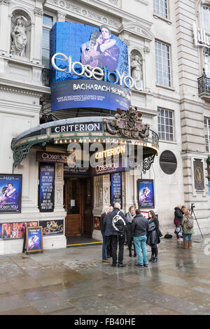 The exterior of the Criterion Restaurant in Piccadilly London England ...