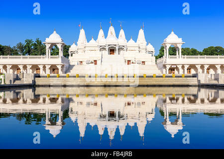 BAPS Shri Swaminarayan Mandir, Atlanta, Georgia, USA Stock Photo - Alamy