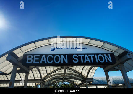 Beacon train station in New York Stock Photo - Alamy