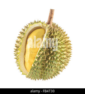 Durian fruit isolated on white background Stock Photo - Alamy