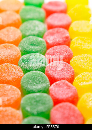 multi color of soft candy coated with sugar Stock Photo - Alamy