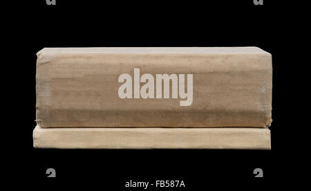 Two closed books on black Stock Photo - Alamy