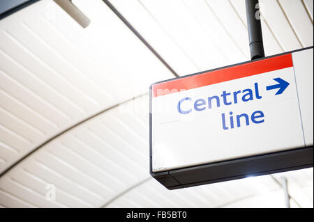 Inside a central line Tube train London Stock Photo - Alamy