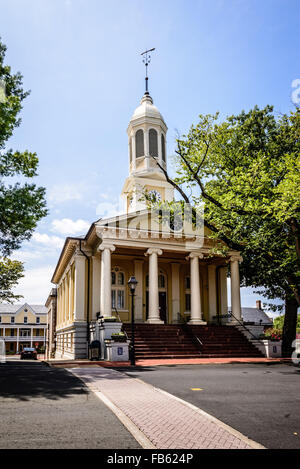 Fauquier County Courthouse, Main Street, Warrenton, Virginia Stock ...