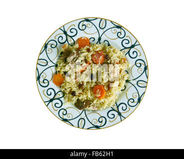 Kazan pilaf. Tatarstan, Russia Stock Photo - Alamy