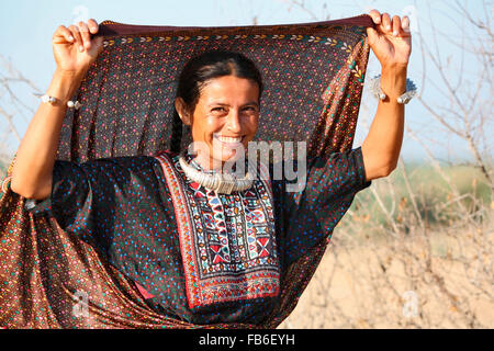 Fakirani Jat tribe in Kutch, India Stock Photo - Alamy