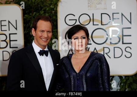 Patrick Wilson, Wife Dagmara Dominczyk at the Conjuring Premiere at the ...