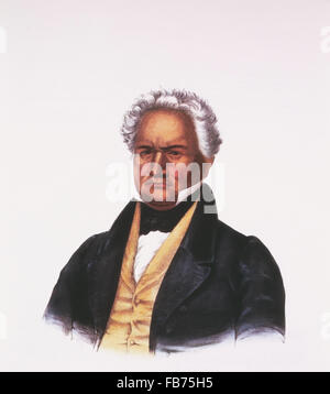 Major Ridge, a Cherokee chief, circa 1838 Stock Photo - Alamy