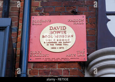 Beckenham, South London, 11th January 2016. The site of the former 24 ...
