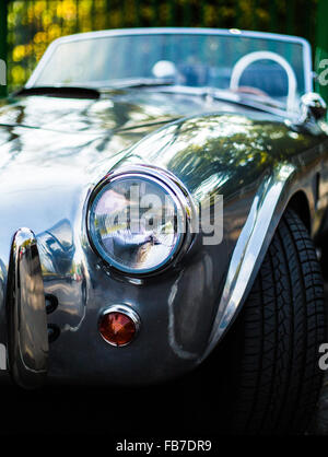 aluminum body convertible AC Cobra front view Stock Photo - Alamy