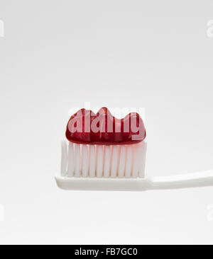 Toothbrush on a white background Stock Photo - Alamy