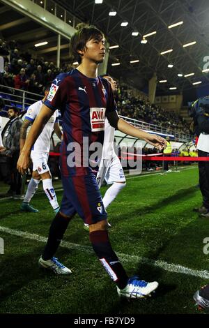 Eibar, Spain. 10th Jan, 2016. Takashi Inui (Eibar) Football/Soccer ...