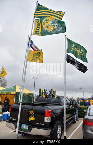 January 9, 2016: North Dakota State Bison tailgate before the FCS ...
