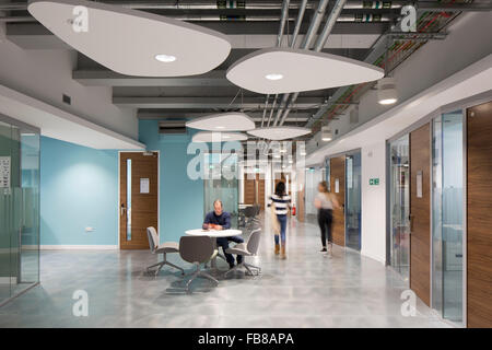 View of 2nd floor offices and break out space. Cockcroft Building ...