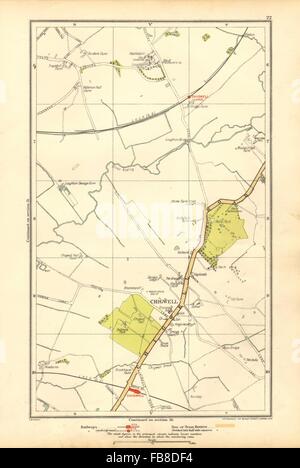 ESSEX. Chigwell, Loughton, Debden, Patch Park, River Roding, 1933 ...