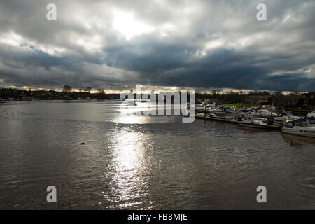 The Itchen Bridge in Southampton (UK) seen from Woolston which was ...