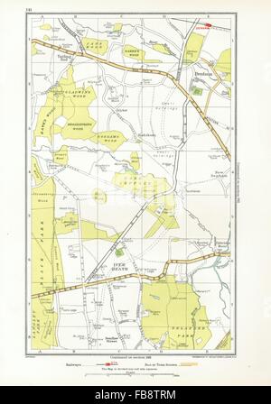 SOUTH BUCKS: Iver Heath, Denham, Uxbridge, Tatling End, Baker's Wood ...