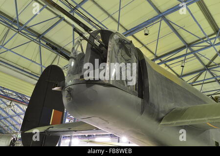 Lancaster bomber machine gun turret at the Israeli Air Force Museum at ...