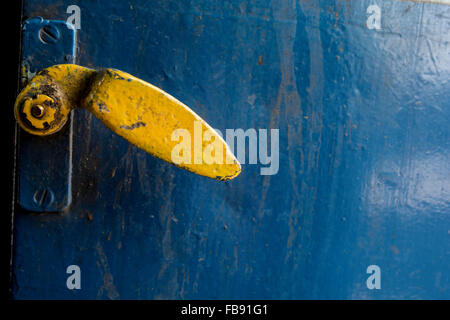 Handle. Train details. Indian Railways trains, India Stock Photo - Alamy