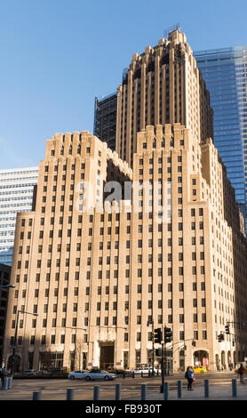 Verizon building at 140 West Street in Manhattan, New York City Stock ...