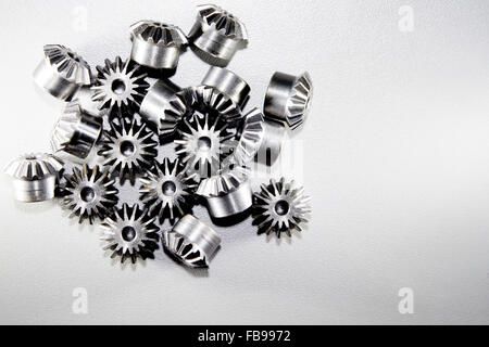 A background of mechanical components, gear, industrial objects Stock ...