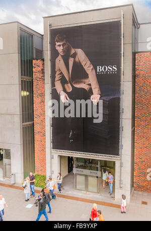 hugo boss, factory outlet, outlet city, metzingen, baden-wuerttemberg ...
