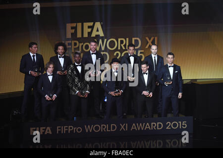 FIFA "FIFPro World XI Award" trophy for the 11 best players of the year ...