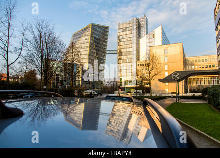 Headquarter, office building of LVM Insurance company, Münster, Germany ...