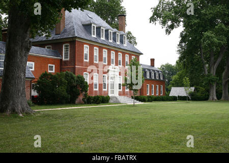 Westover Plantation Main House, Virginia USA (James River plantations ...