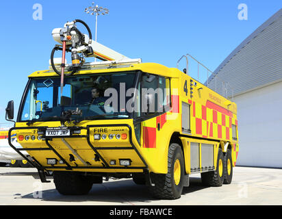 One of Bristol Airport's Carmichael Cobra Fire Tenders Stock Photo - Alamy